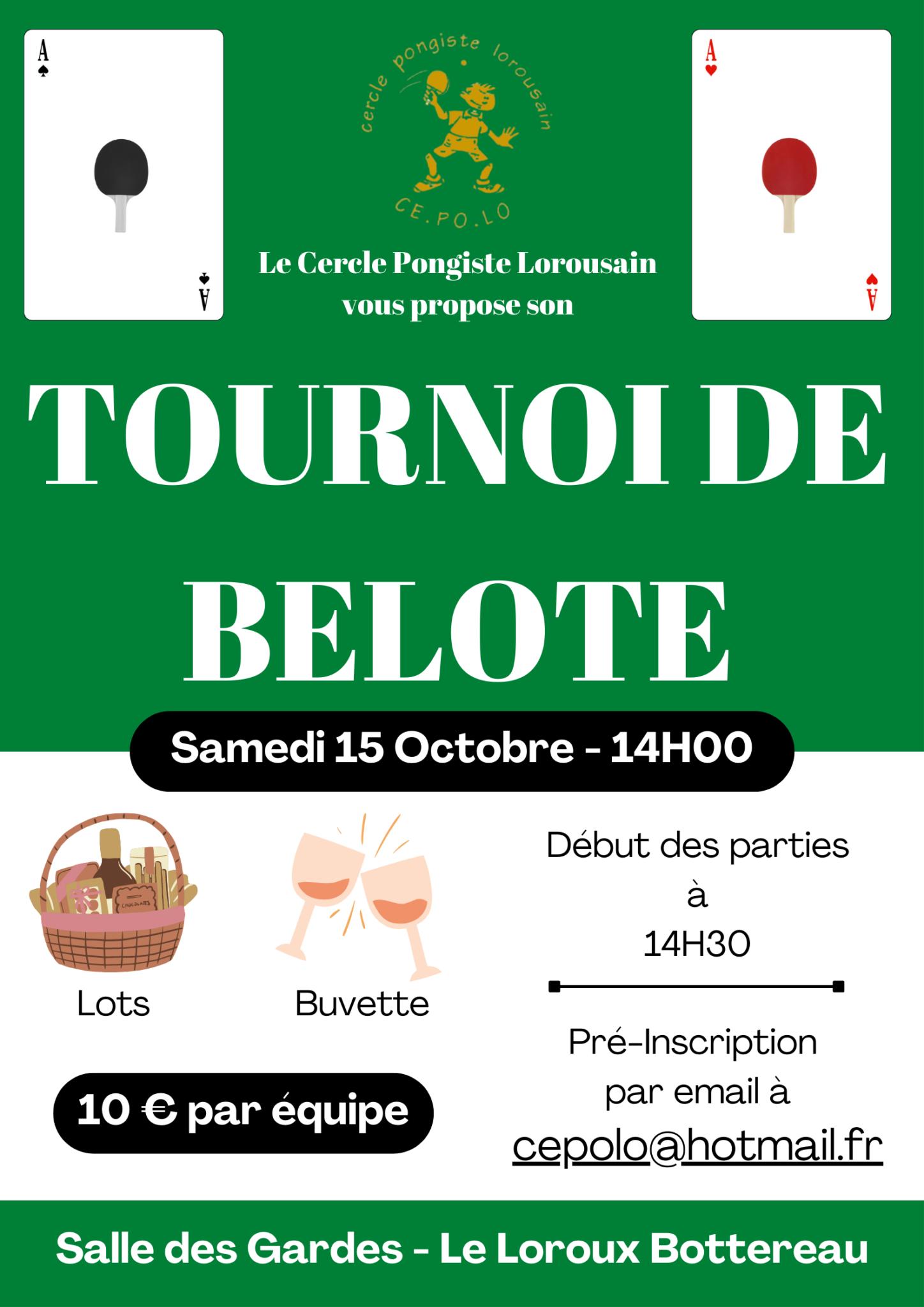 Tournoi de Belote – CE.PO.LO.
